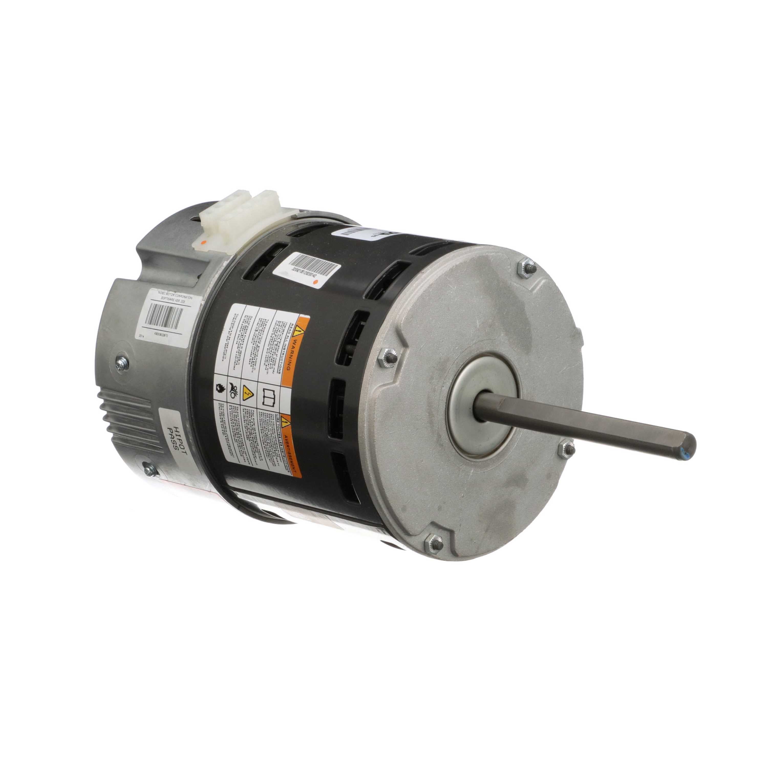 Daikin 0131M00272S Blower Motor, Multi Speed ECM, 1 Hp, 230 V, 1 Ph, 6 ...