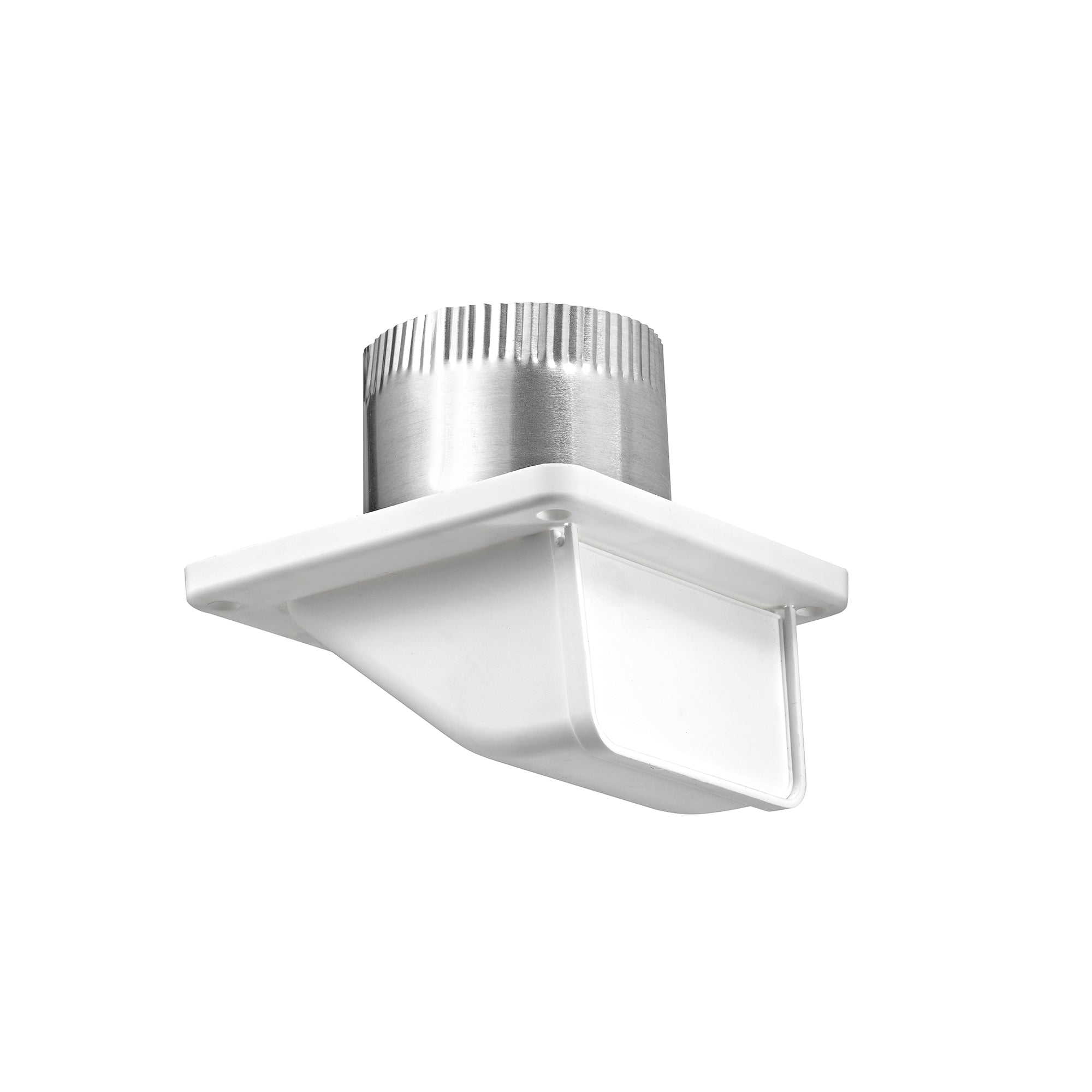 Lambro 143WTP 4 Inch White Plastic Soffit Exhaust Dryer Vent – Damper ...