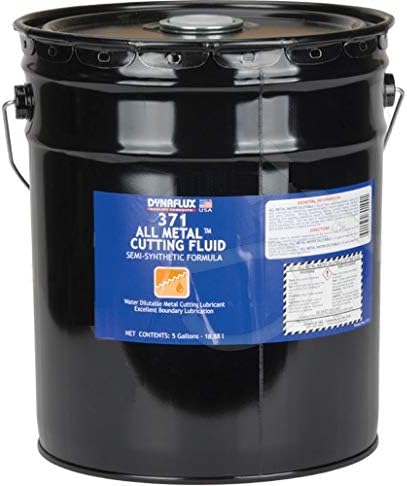 Dynaflux 371-5 371 – All Metal Water Dilutable Cutting Fluid, (5 Gallo ...