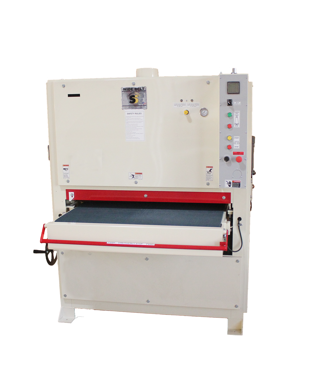 Safety Speed WBS4375101 43″ Wide Belt Sander 10 Hp, Single Phase (1 ...