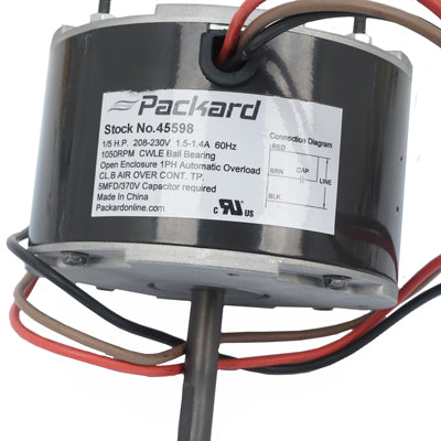 Packard 45598 1/5 Hp 1075 Rpm 208-230V Psc Motor Replaces Icp – KPaul ...
