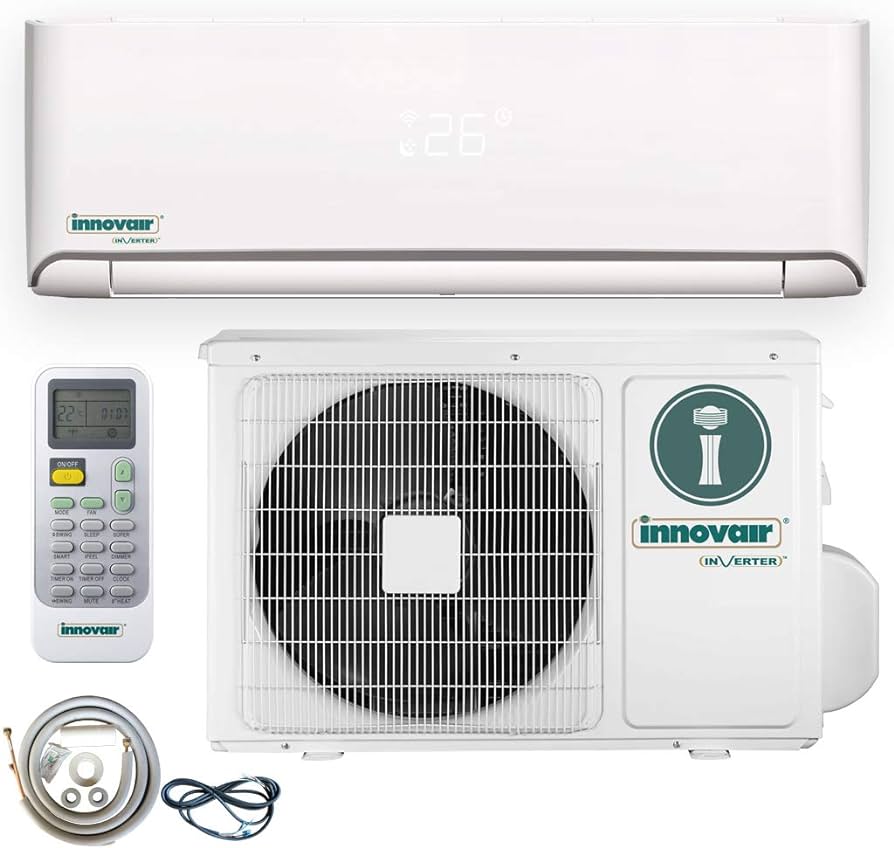 Innovair WIN09H1V51 Quantum Heat Pump Single Zone Mini Split System (9 ...