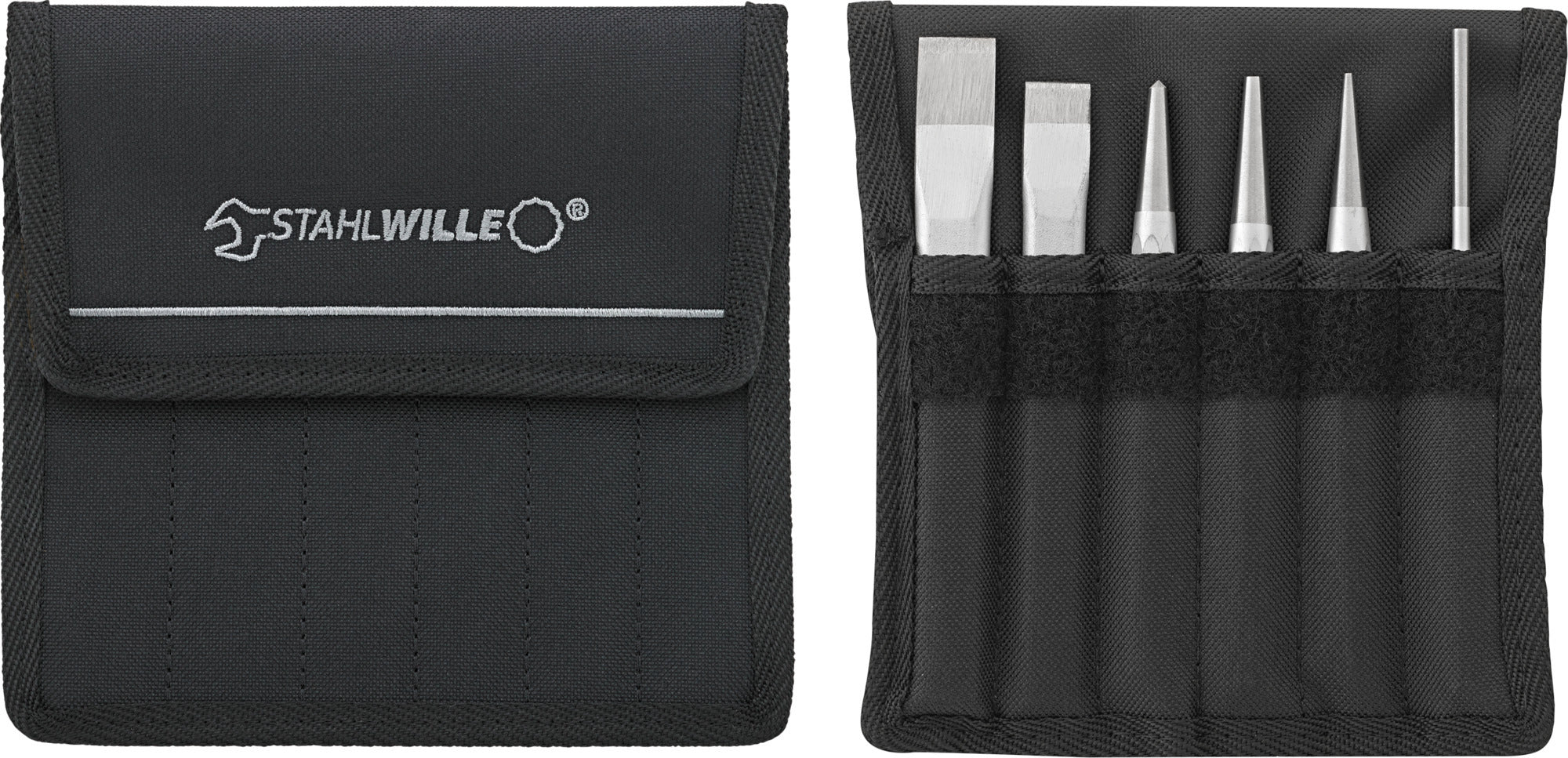 Stahlwille 98812203 102-108/6 Chisel, Drift Punch, Pin Punch And Cente ...