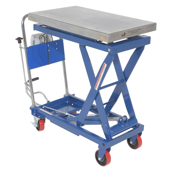 Vestil CART-1000-SCL Scissor Cart With Built-in Scale – KPaul Industrial