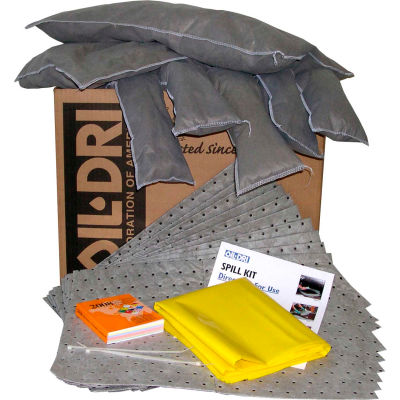 Oil Dri L90410R Universal Spill Kit Refill Pack, 20 Gallon Capacity ...