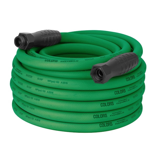 Colors HFZC575GRS-E SwivelGrip® Garden Hose, 5/8" x 75', 3/4" - 11 1/2 ...