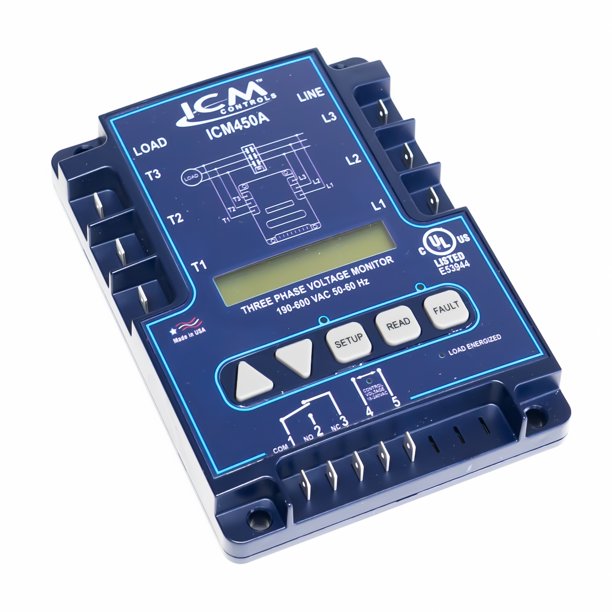 ICM Controls ICM450A 3 Phase Line Voltage Monitor – KPaul Industrial