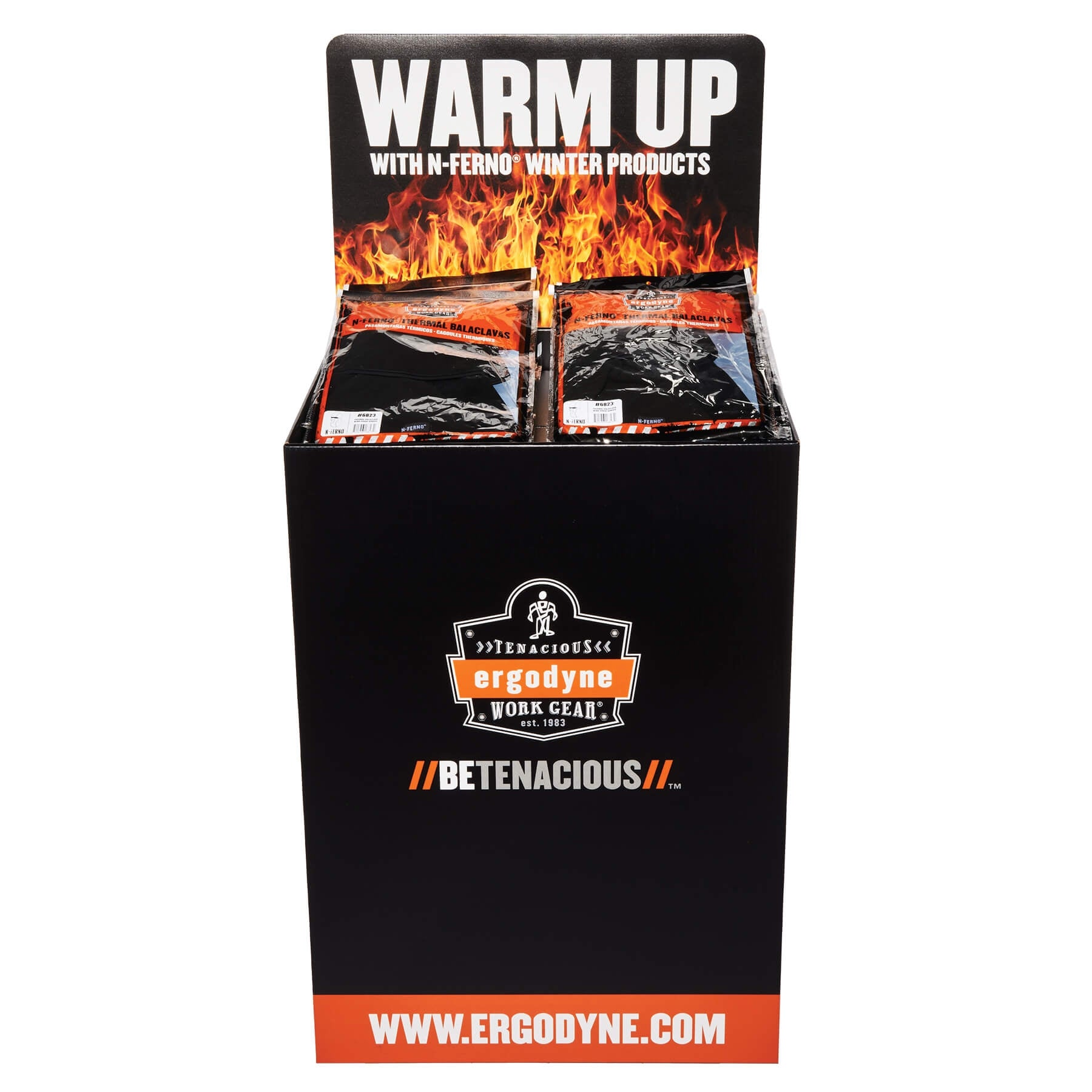 Ergodyne DUMPKIT Warm Up Corrugated Dump Bin Display – KPaul Industrial