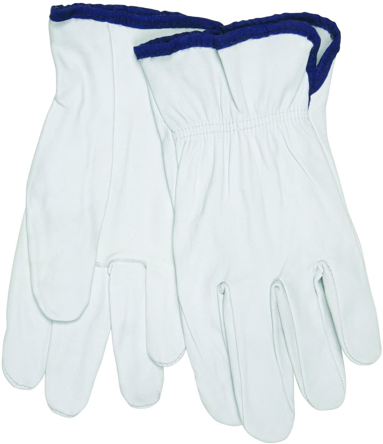 MCR Safety 3601XXL Leather Drivers Work Gloves Premium Grain Goatskin ...