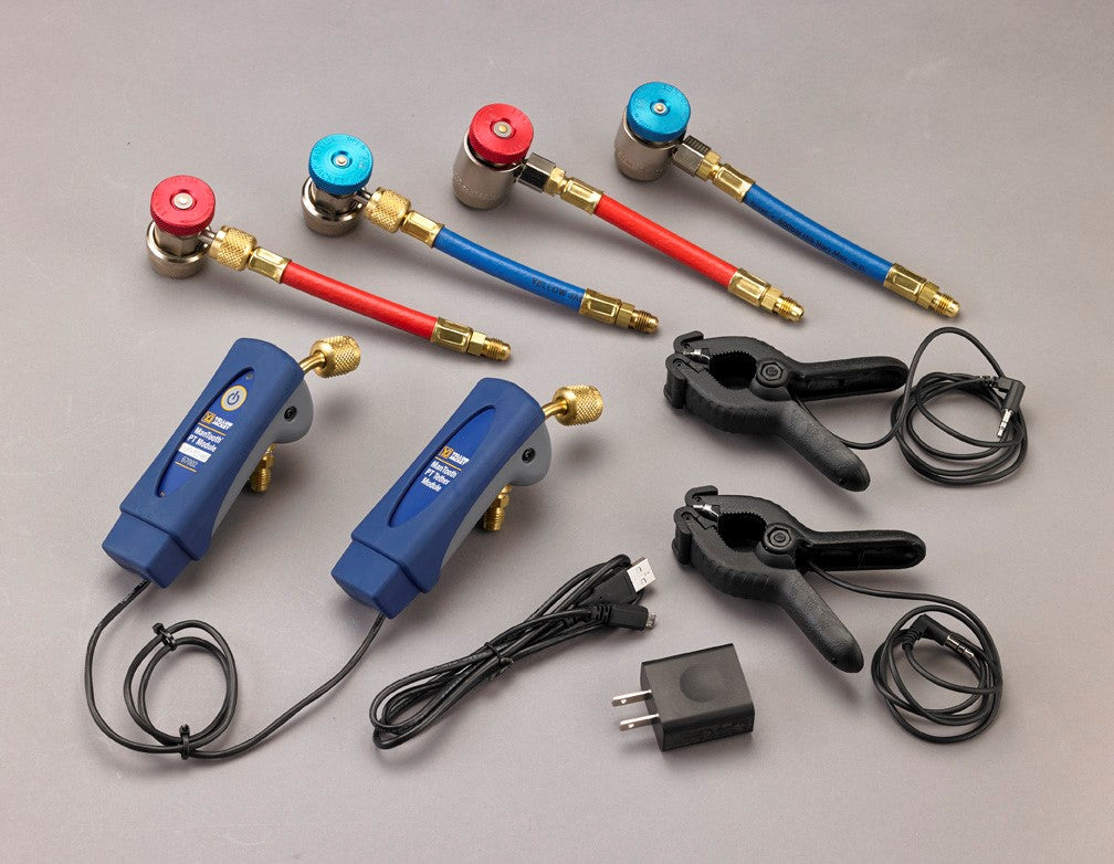 Yellow Jacket 67008 ManTooth Wireless Pressure/Temperature Gauge Autom ...