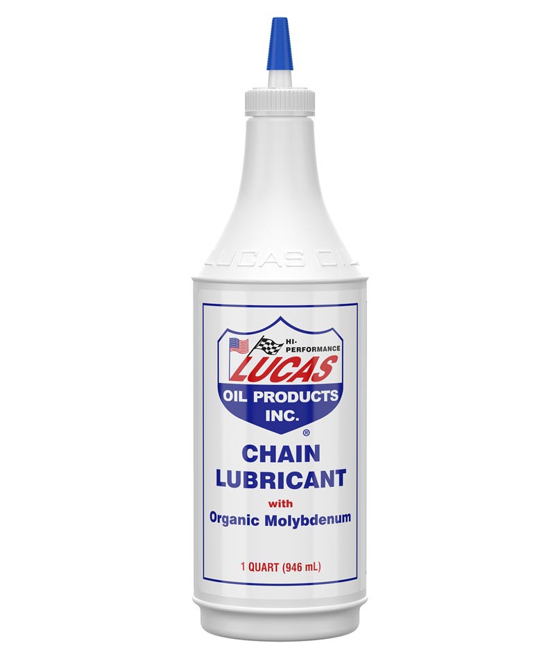 Lucas Oil 10014 Chain Lubricant with Organic Molybdenum - 1 Quart ...