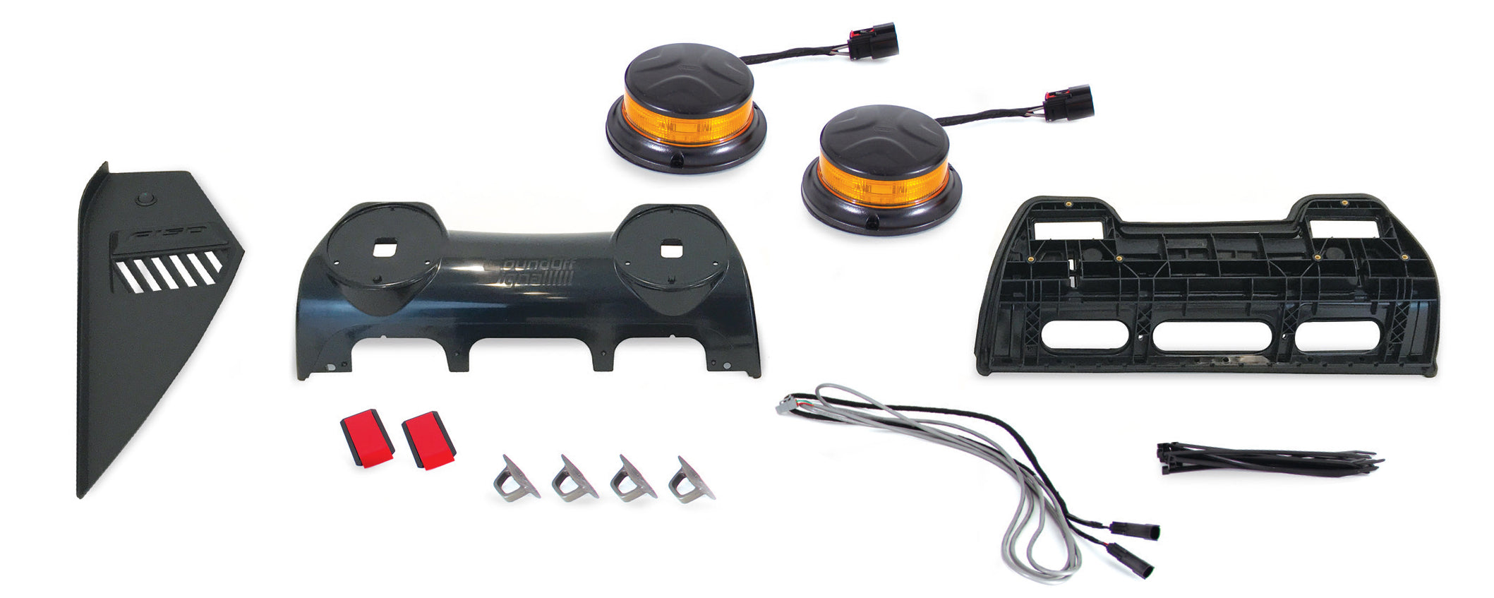 Soundoff Signal ETBCHK10AACB1 Ford Dual Beacon 360-Degree Lighting Kit ...